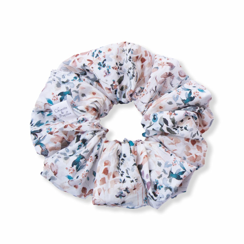 Chouchou cheveux XXL | Liberty Felda automnal – Effet volume